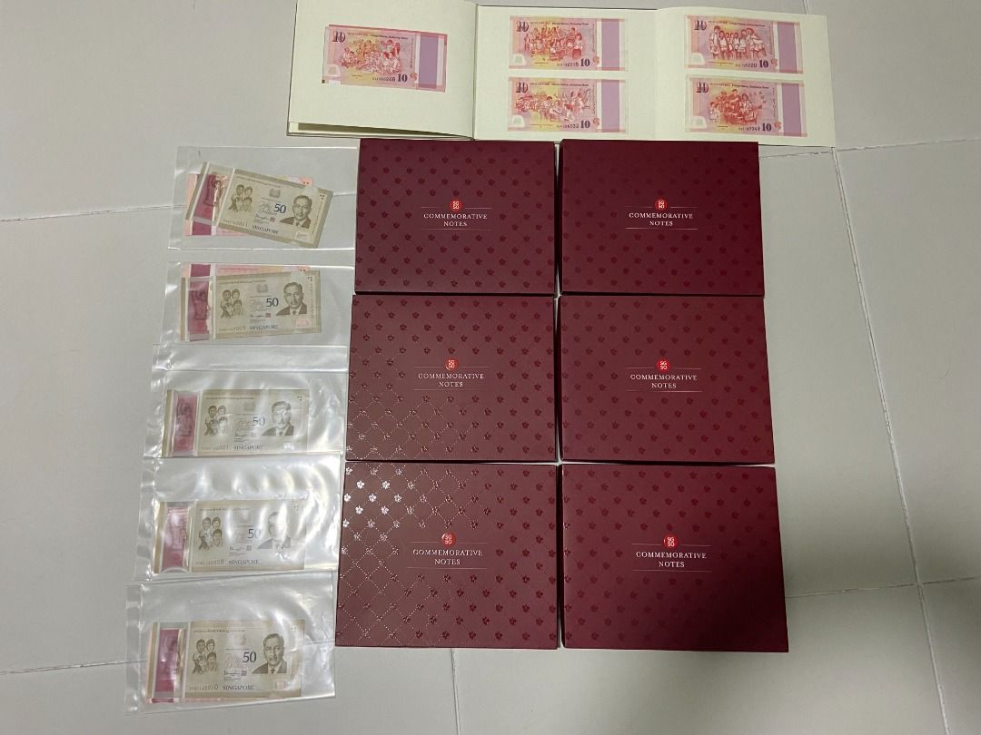 Commemorative Notes to Celebrate SG50, Hobbies & Toys, Memorabilia ...