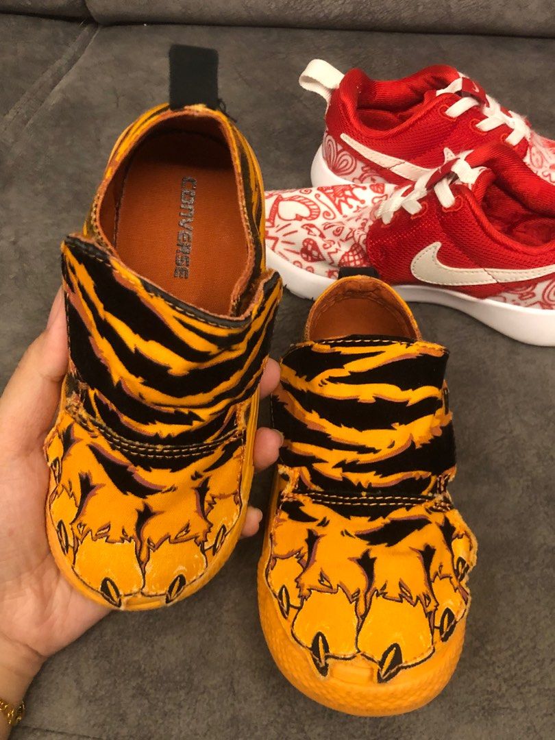 Converse All Star TIGER collab, Babies & Kids, Babies & Kids Fashion on ...