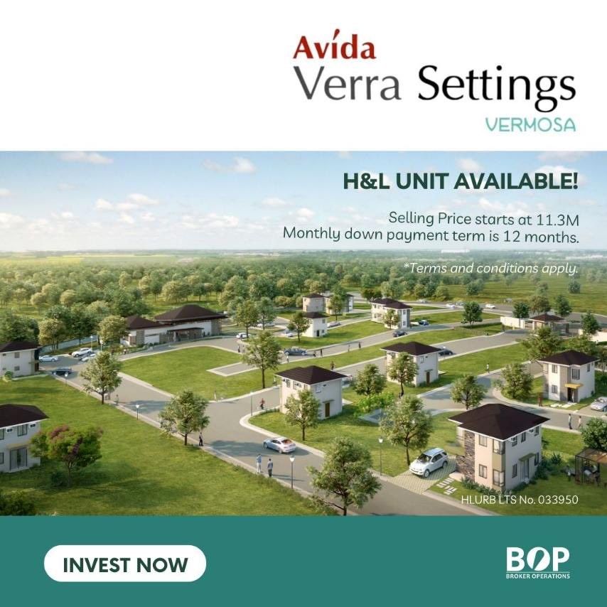 Corner House and Lot for Sale in Avida Verra Setting Vermosa, Property ...