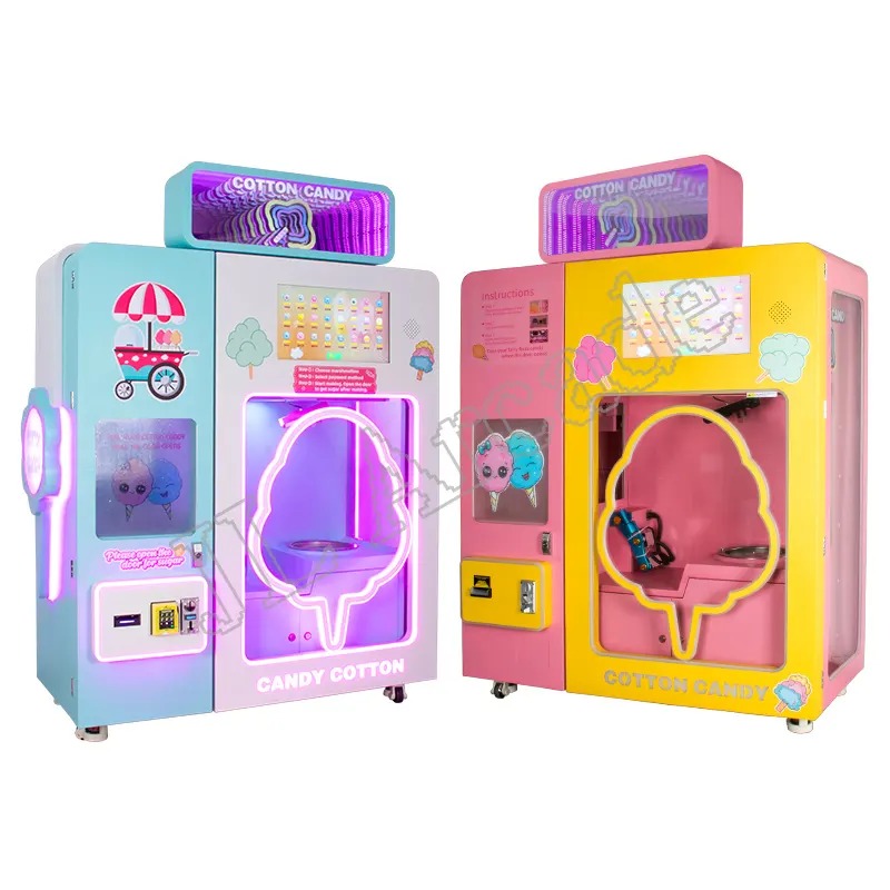 COTTON CANDY AUTOMATIC MAKER MACHINE, Food & Drinks, Beverages on Carousell