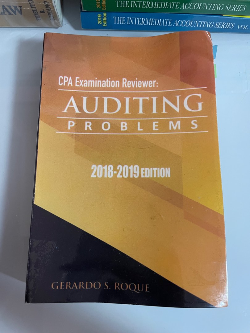 CPA Reviewer Auditing Problems by Roque, Hobbies & Toys, Books ...