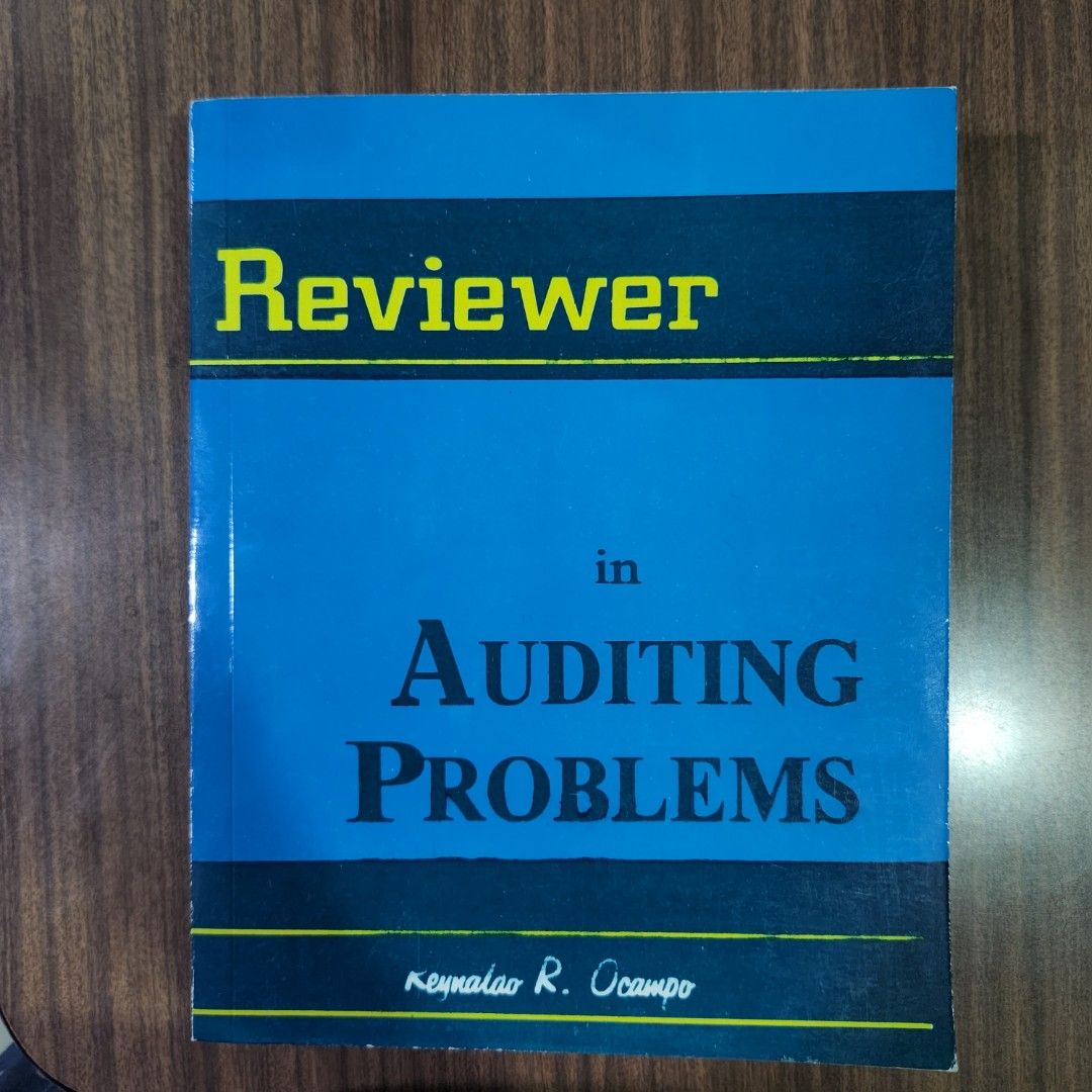 [CPALE] Reviewer in Auditing Problems by Ocampo, Hobbies & Toys, Books ...