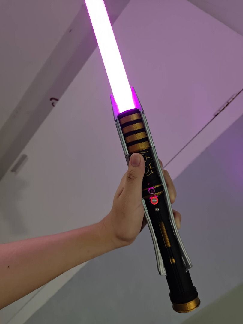 Custom 3D Printed Lightsaber (Baselit RGB), Hobbies & Toys, Memorabilia ...