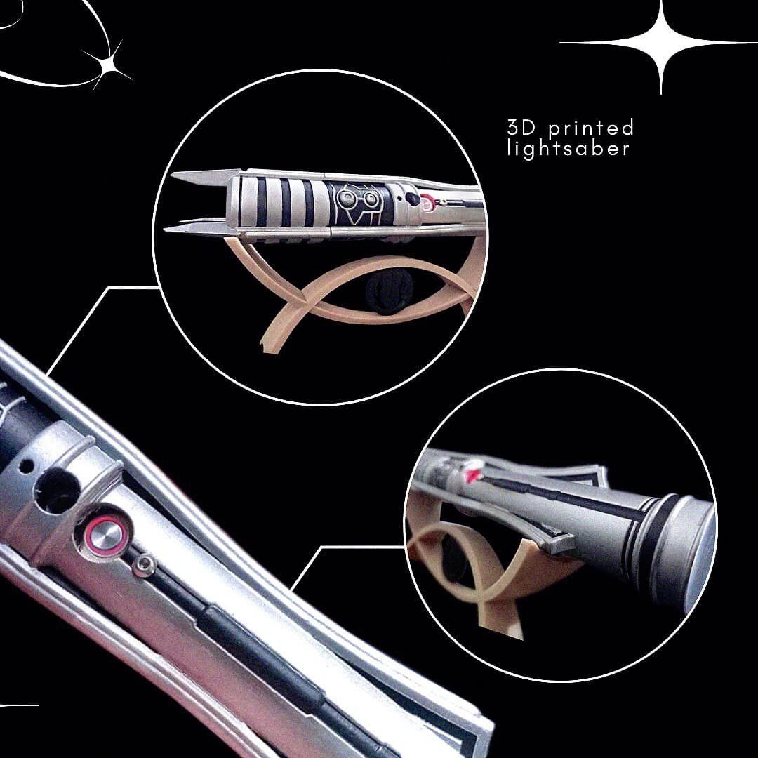 Custom 3D Printed Lightsaber (Baselit RGB), Hobbies & Toys, Memorabilia ...