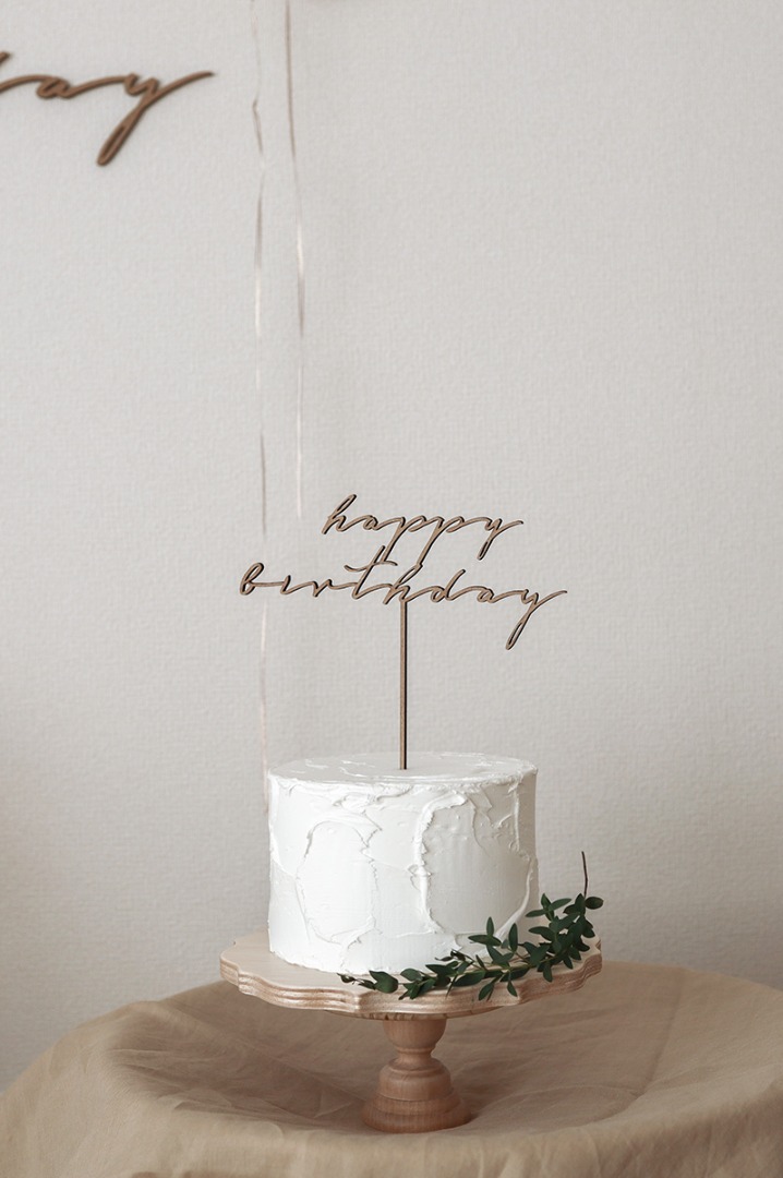 CutOut Cake Topper, Hobbies & Toys, Stationery & Craft, Occasions ...