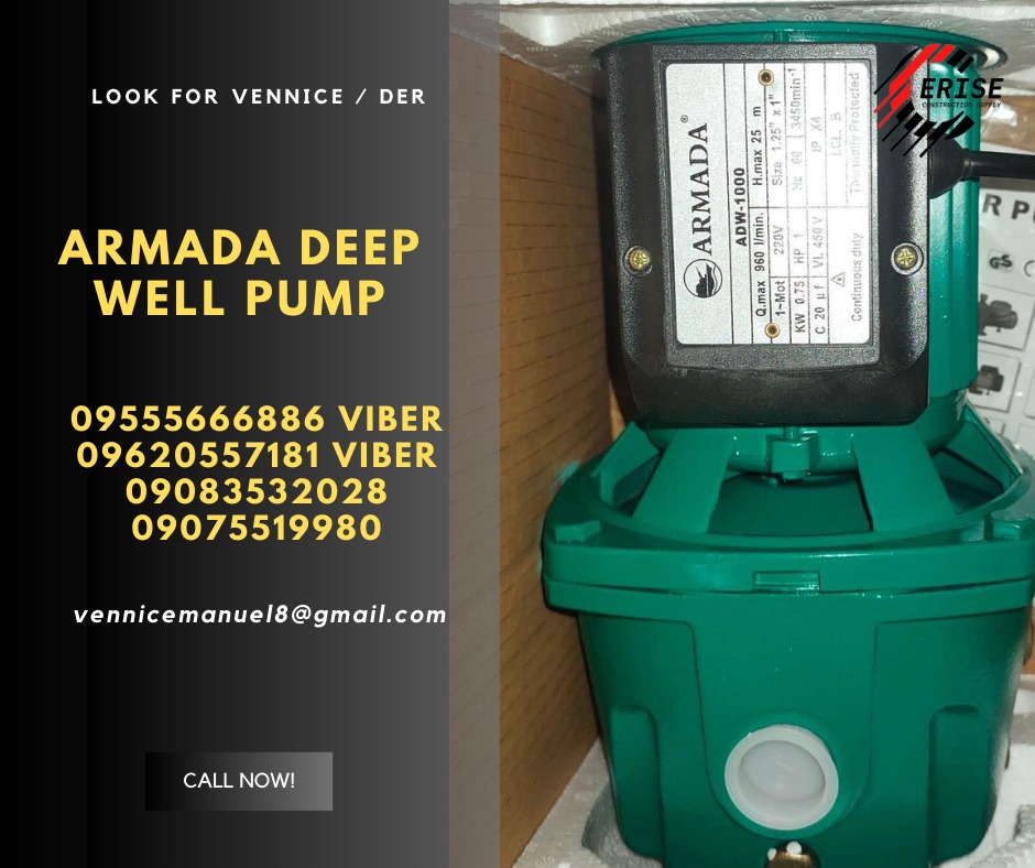 Deep well pump armada u.s.a, Commercial & Industrial, Construction ...