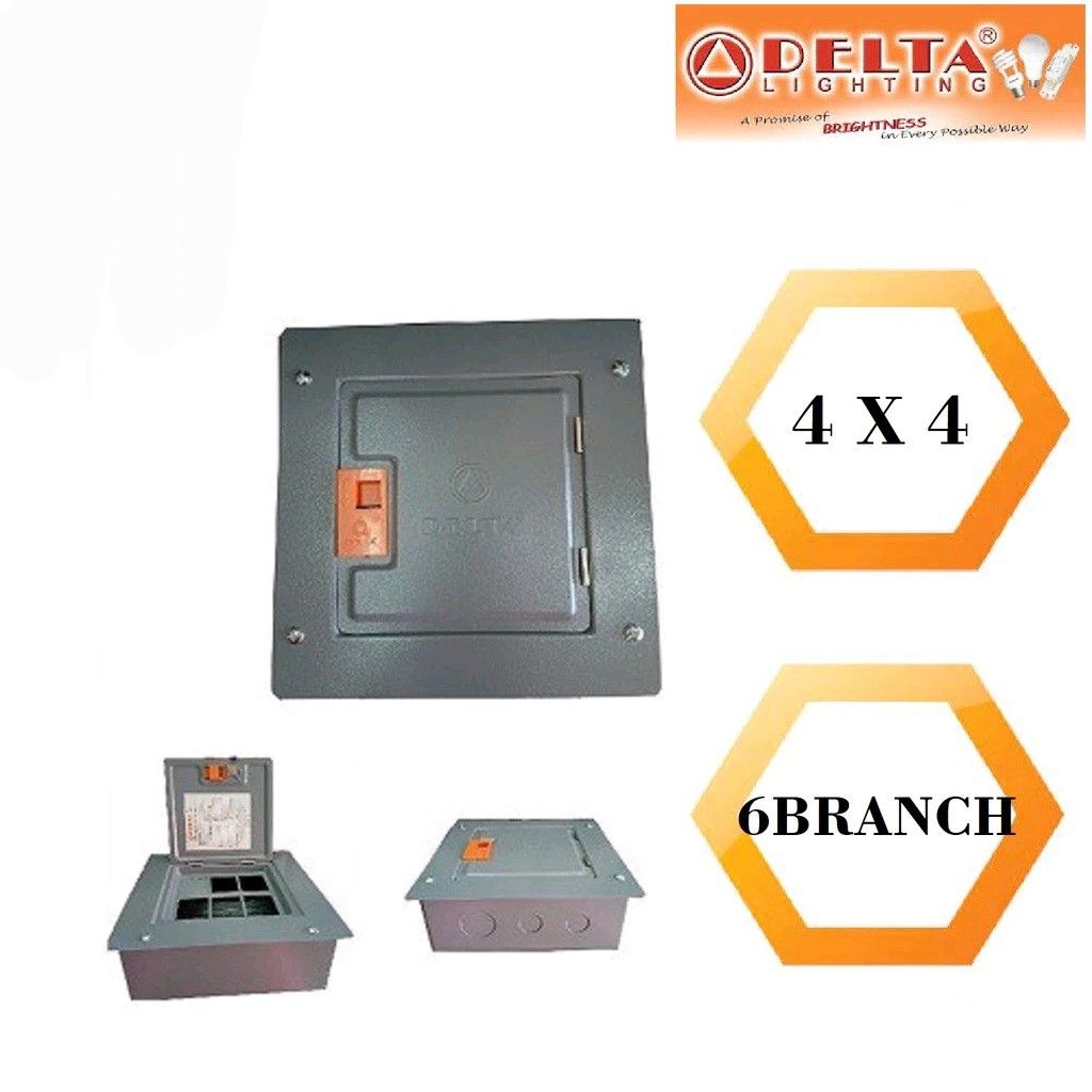 Delta Panel Box 6 Branches (4x4), Commercial & Industrial, Construction ...