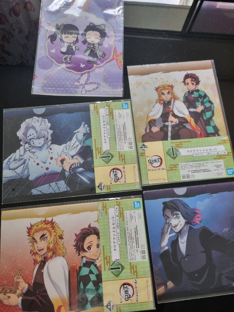 Demon Slayer A4 Files, Hobbies & Toys, Memorabilia & Collectibles, J ...