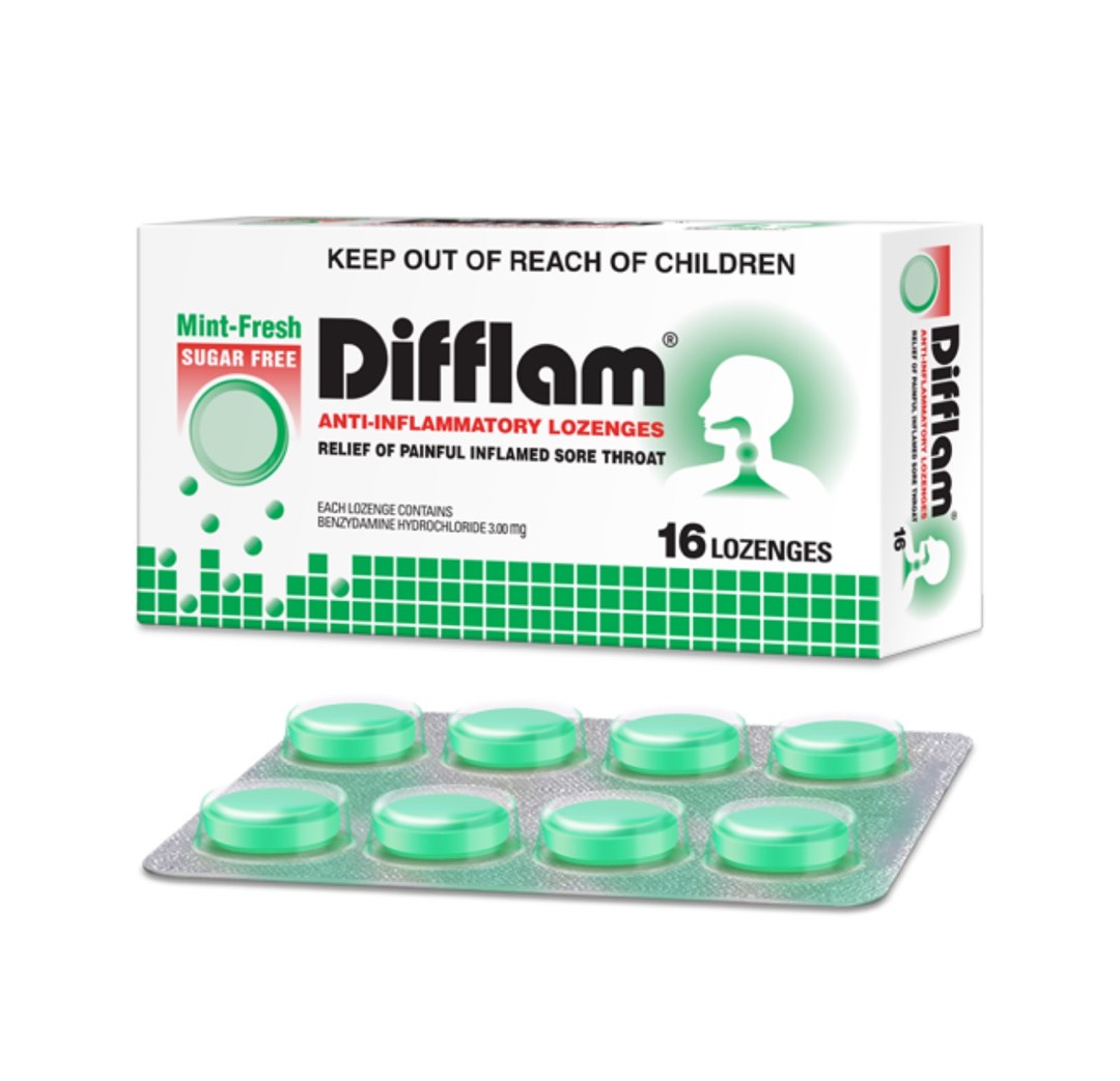 Difflam Lozenges, Health & Nutrition, Medical Supplies & Tools on Carousell