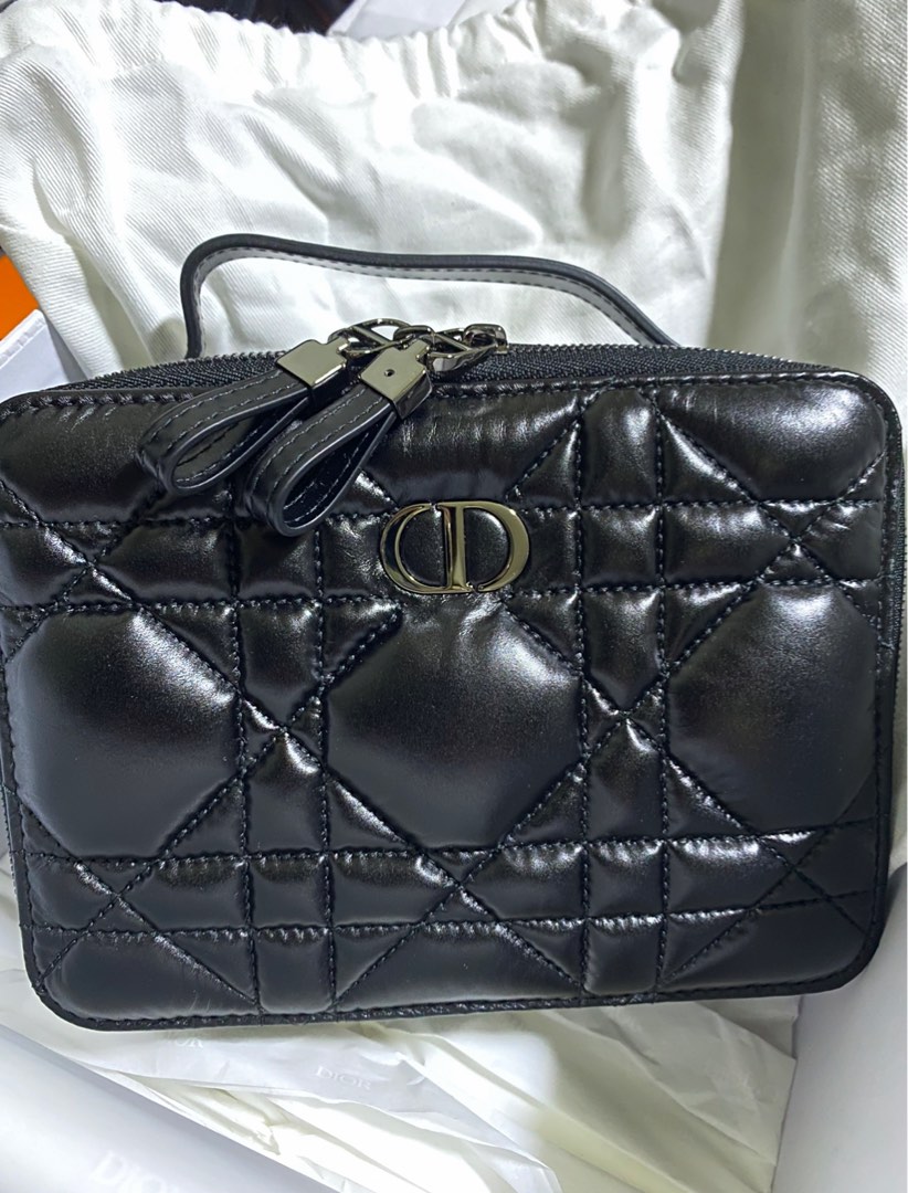 DIOR CARO BOX BAG, Luxury, Bags & Wallets on Carousell