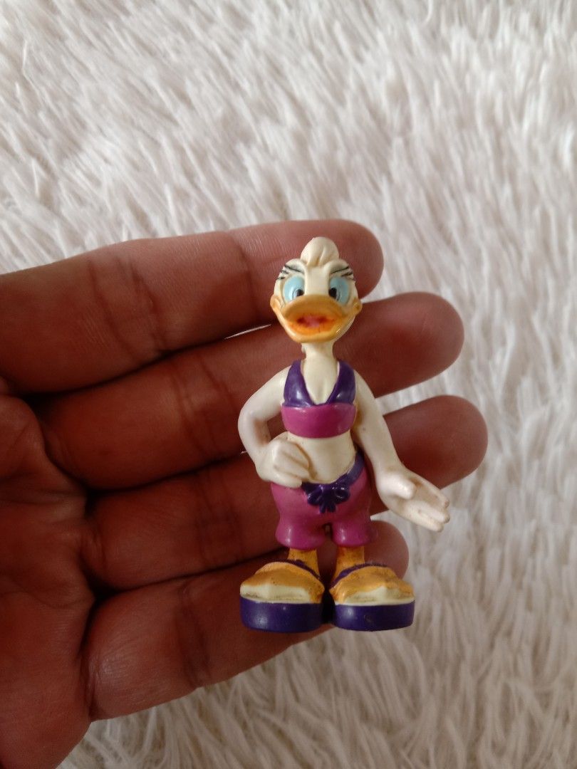 Disney Daisy Duck Figure, Hobbies & Toys, Toys & Games on Carousell