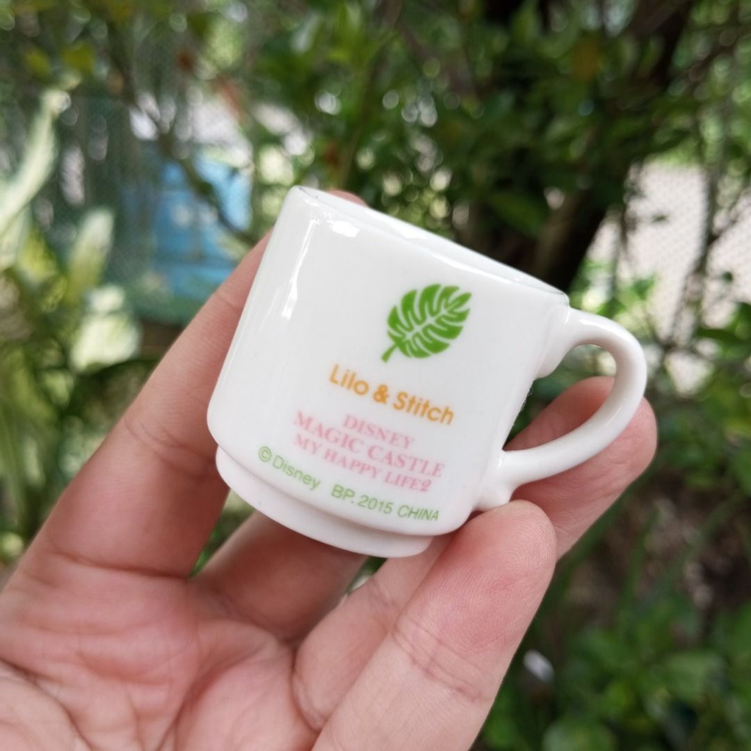 DISNEY Lilo and Stitch Mini Ceramic Cup, Hobbies & Toys, Toys & Games ...