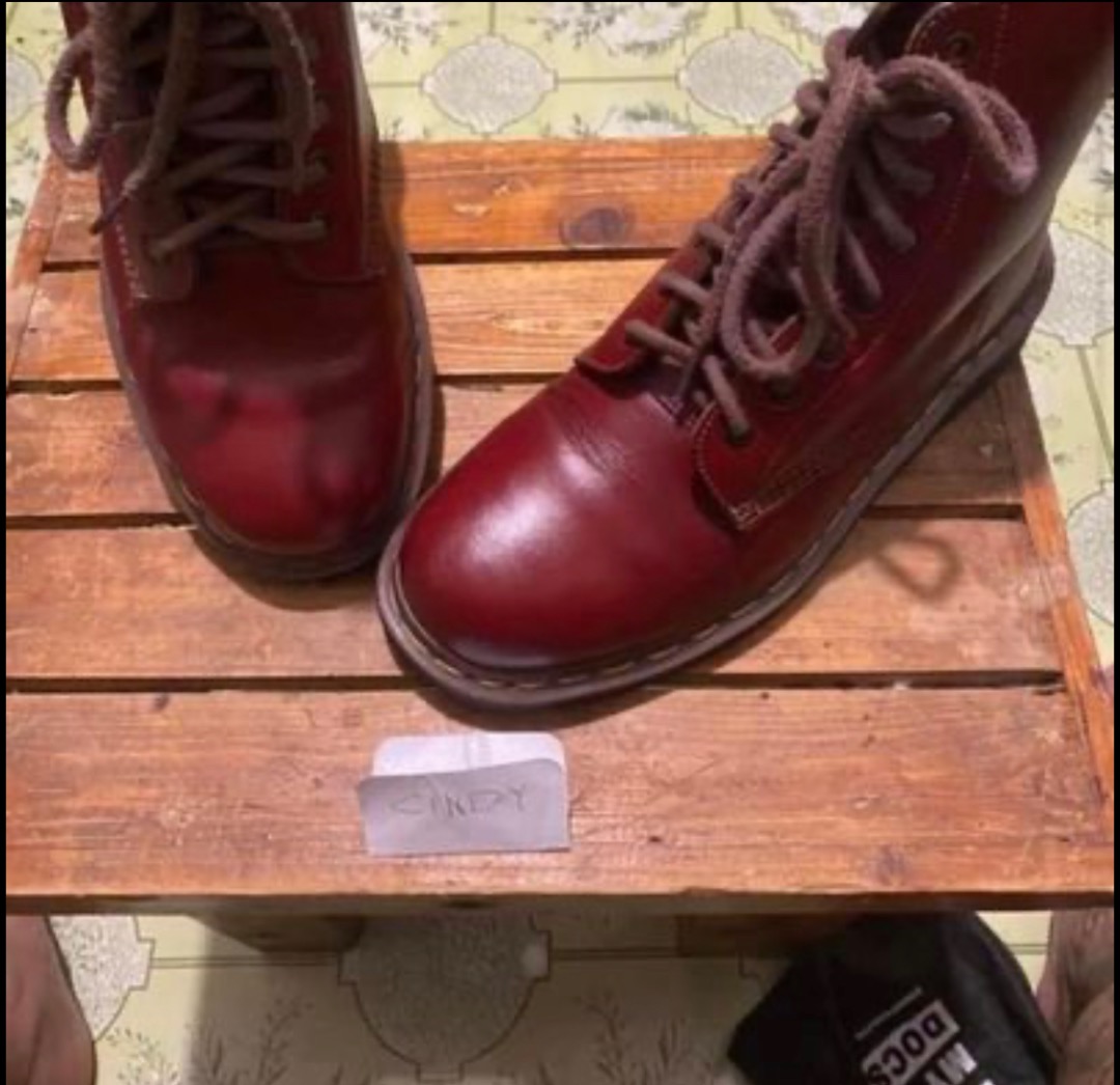Dr Martens oxblood made in England, Women's Fashion, Footwear, Boots on Carousell