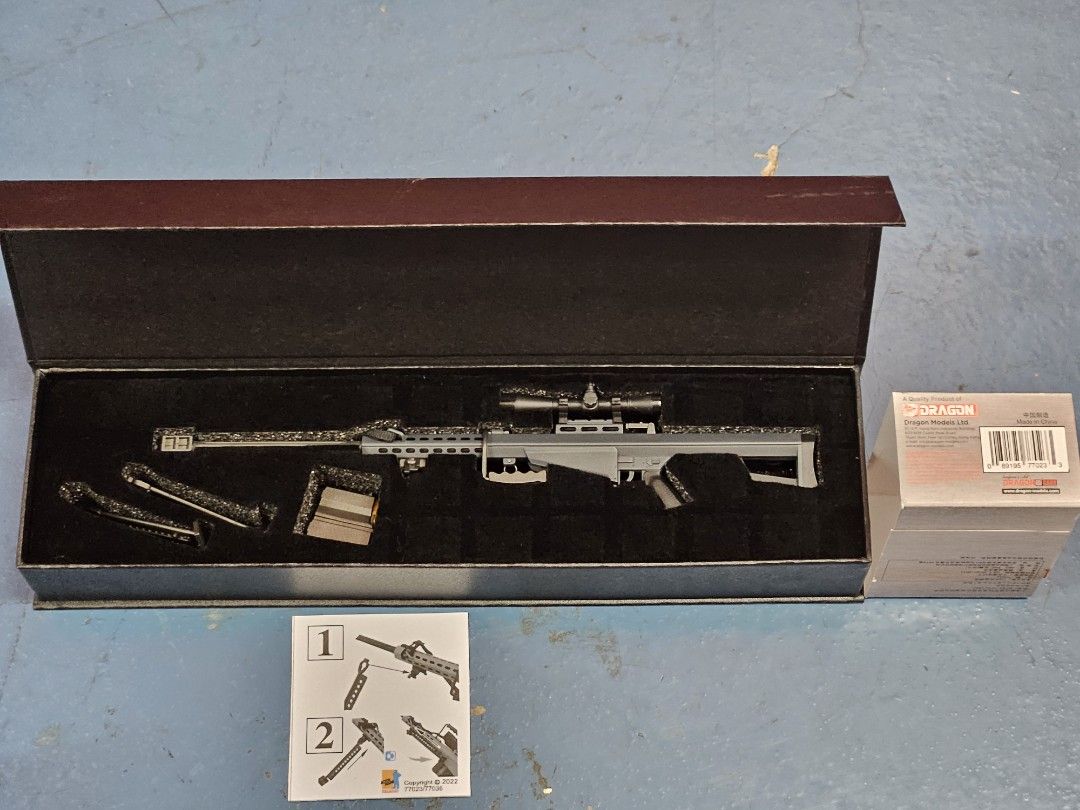 Dragon 1:6 scale M82A1 (.50 cal Anti-Material Sniper Rifle), Hobbies ...