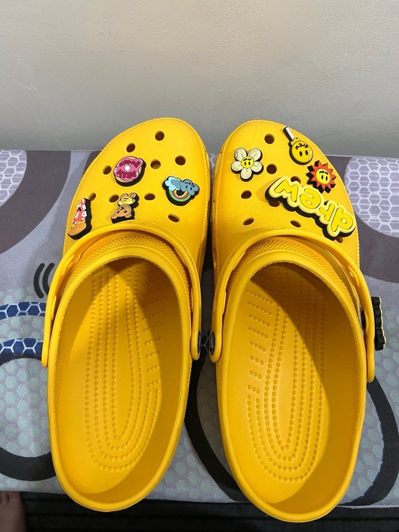 Drew x Crocs Justin Bieber M11, Men's Fashion, Footwear, Slippers ...