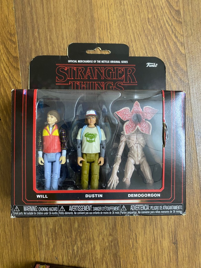 Dustin, Will, The Demogorgon Stranger Things Funko Pop, Hobbies & Toys ...