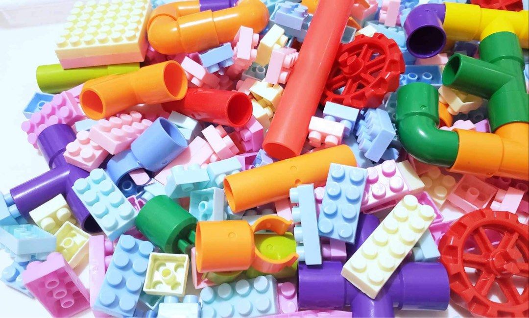 Educational, Pastel Legos and Pipes, Hobbies & Toys, Toys & Games on Carousell