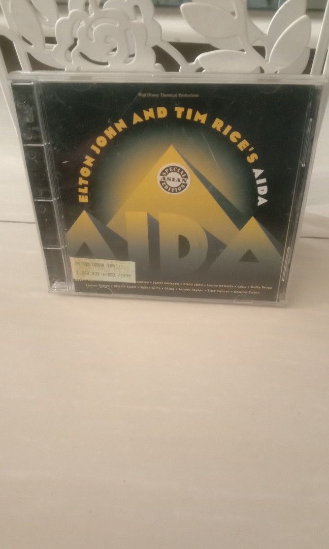 Elton john and tim rice's | AIDA | KASET CD, Musik & Media, CD, DVD ...
