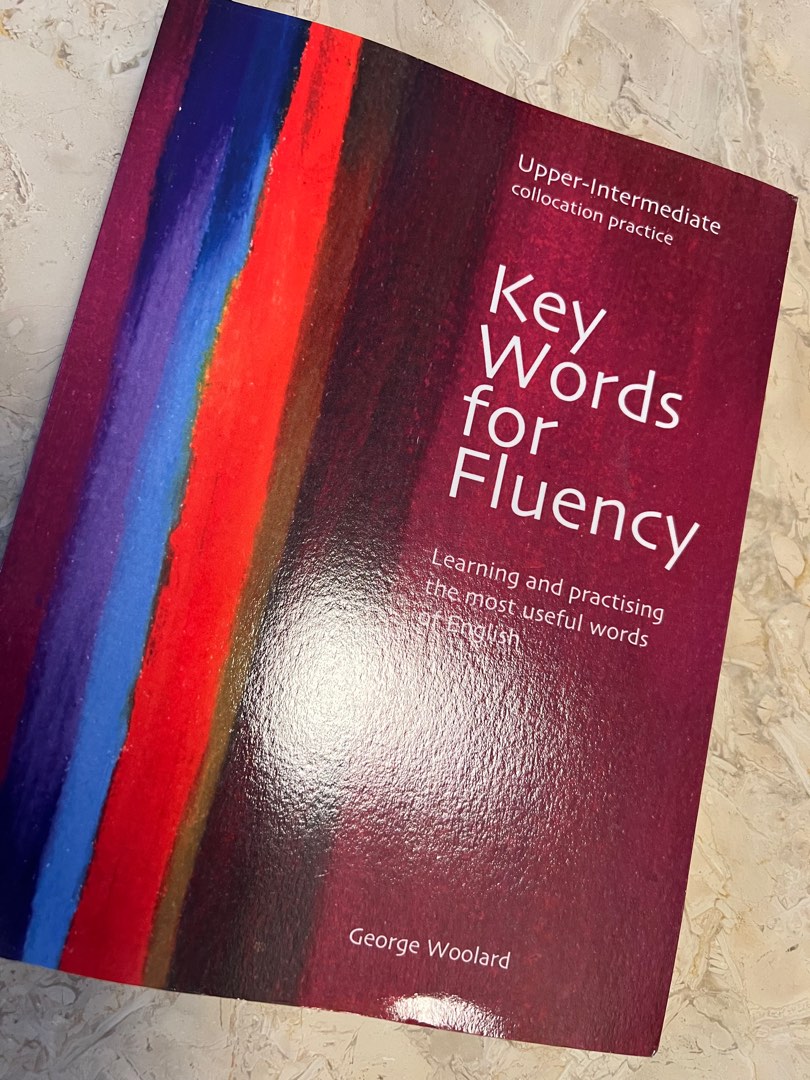 English: Key Words for Fluency (upper intermediate collocation practice), 興趣及遊戲, 書本 & 文具, 書本及雜誌 ...