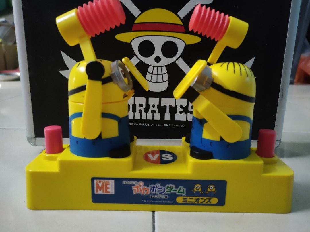 Epoch Pokapon game Despicable Me Minions, Hobbies & Toys, Toys & Games on Carousell