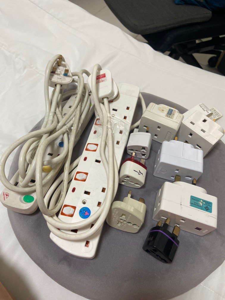 Extension Plug & Sockets, TV & Home Appliances, Electrical, Adaptors ...