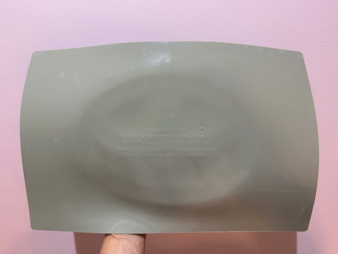 Ezpz The Happy Mat - placemat and suction plate all in one, Babies ...