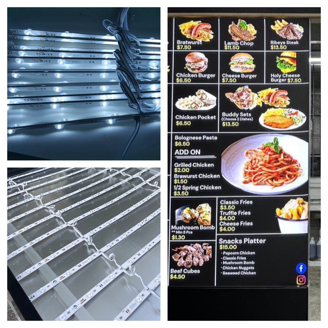 Fabric Led Lightbox|Menu Led Lightbox indoor & outdoor panel ...