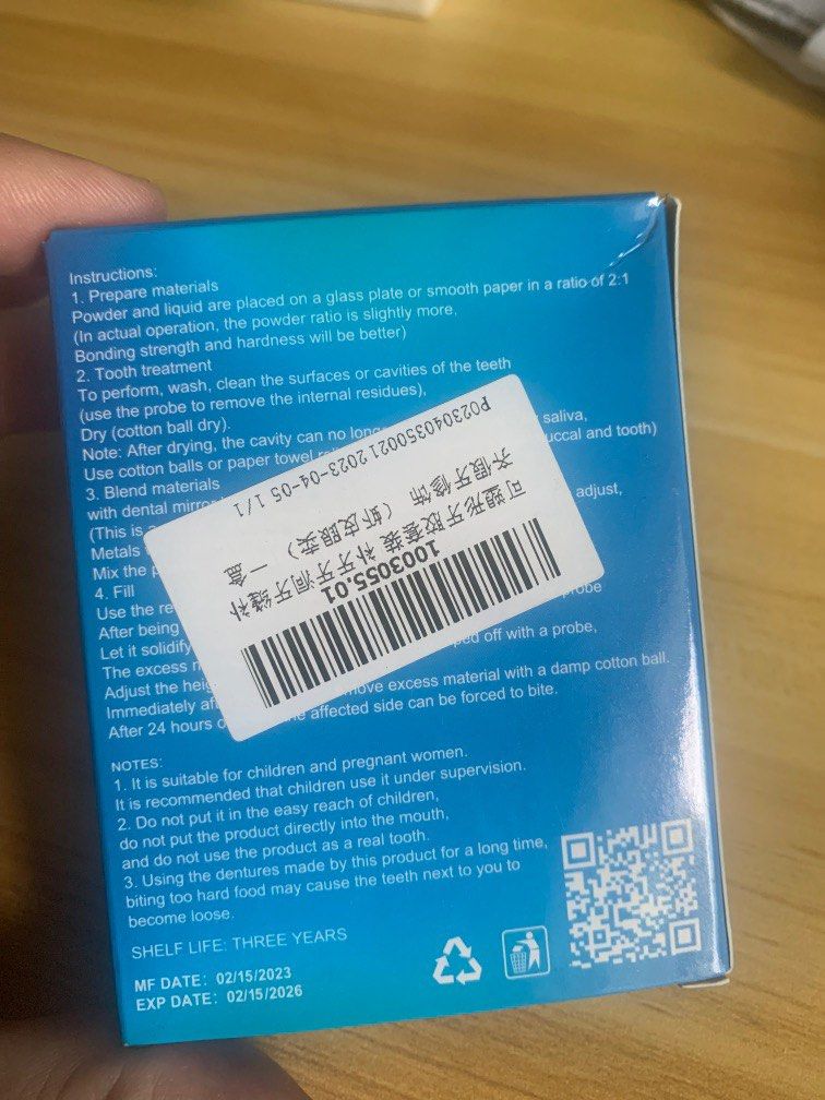 Fake teeth , moldable false teeth, Beauty & Personal Care, Oral Care on ...