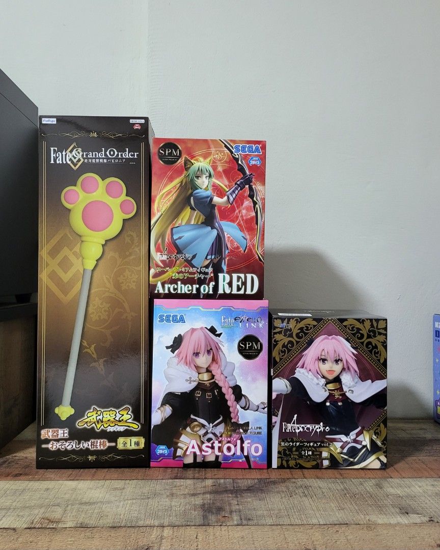 Fate anime figures, Hobbies & Toys, Toys & Games on Carousell