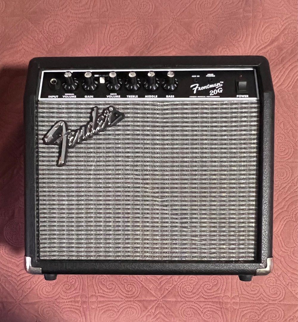 Fender Frontman 20G Amp, Hobbies & Toys, Music & Media, Musical ...