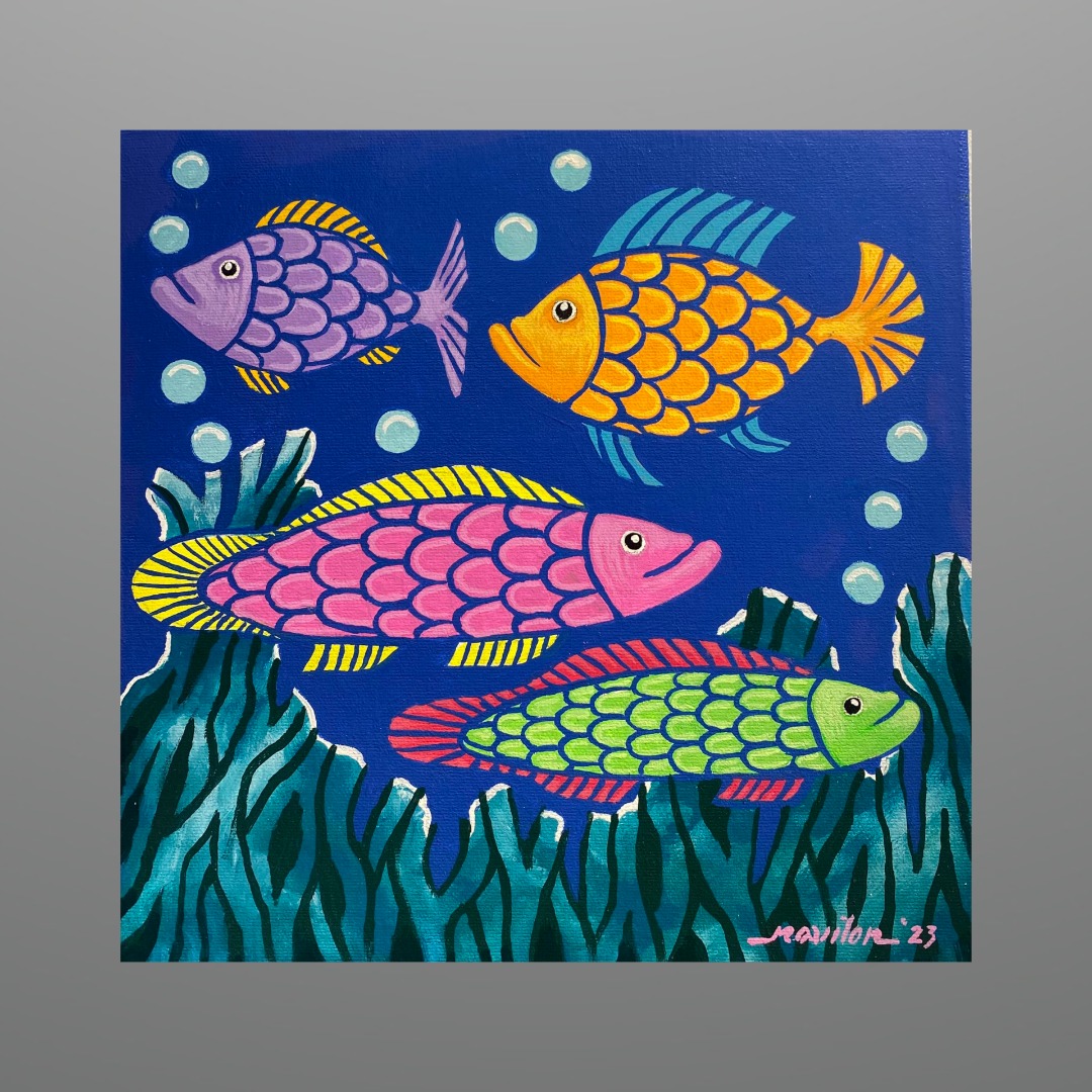 Fish and Corals #13 - Gerry Navilon, Hobbies & Toys, Stationary & Craft ...