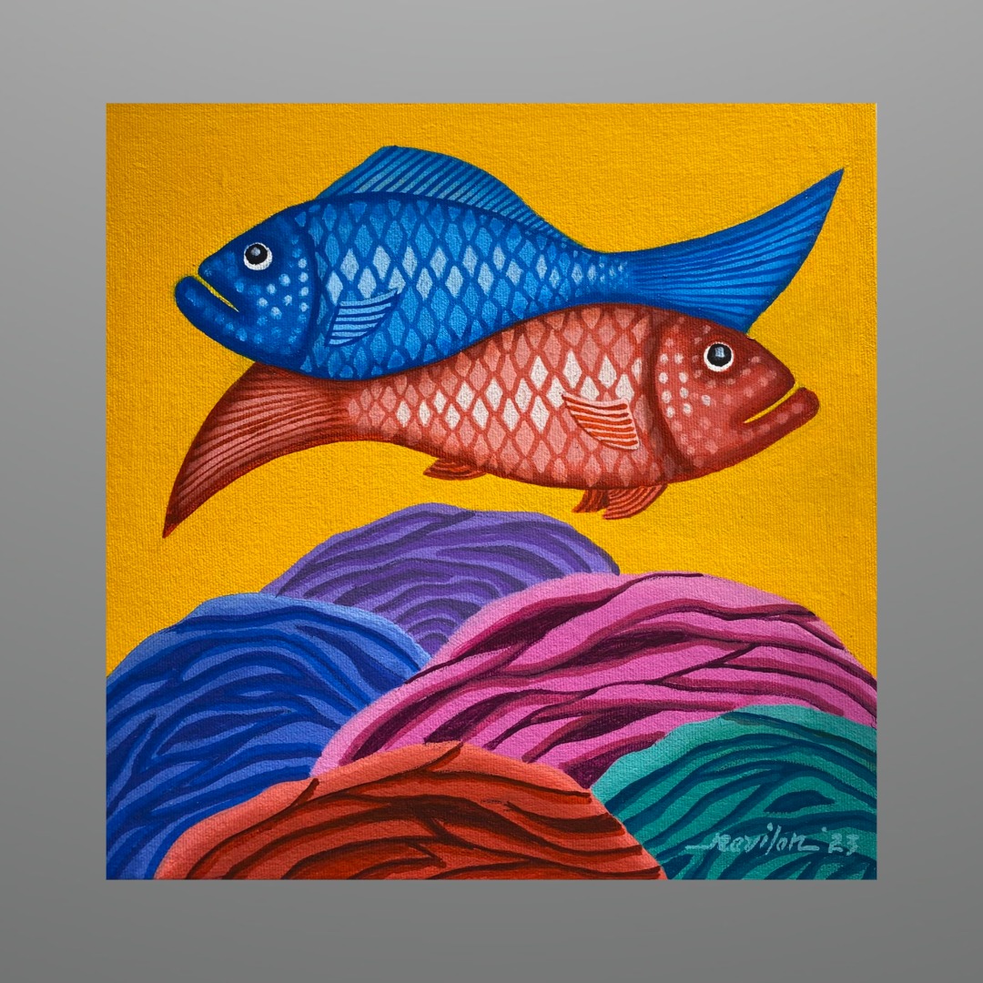 Fish and Corals #15 - Gerry Navilon, Hobbies & Toys, Stationary & Craft ...