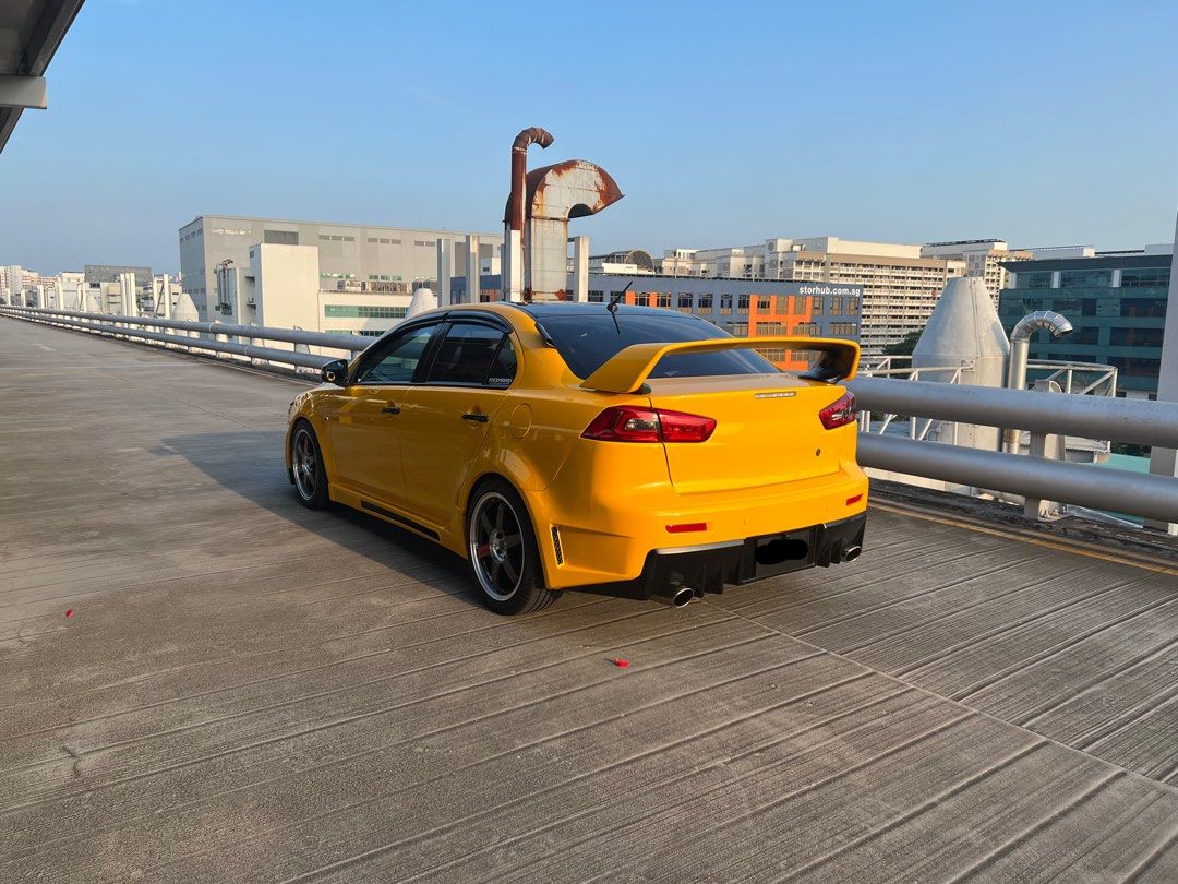Full car wrap sunflower yellow lancer ex, Car Accessories, Accessories ...
