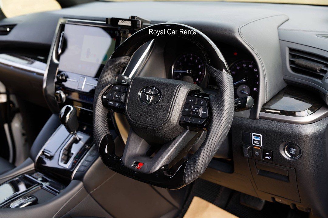 Fully Refurbished Toyota Alphard hybrid 2.5A 7 seater for rental, Cars ...