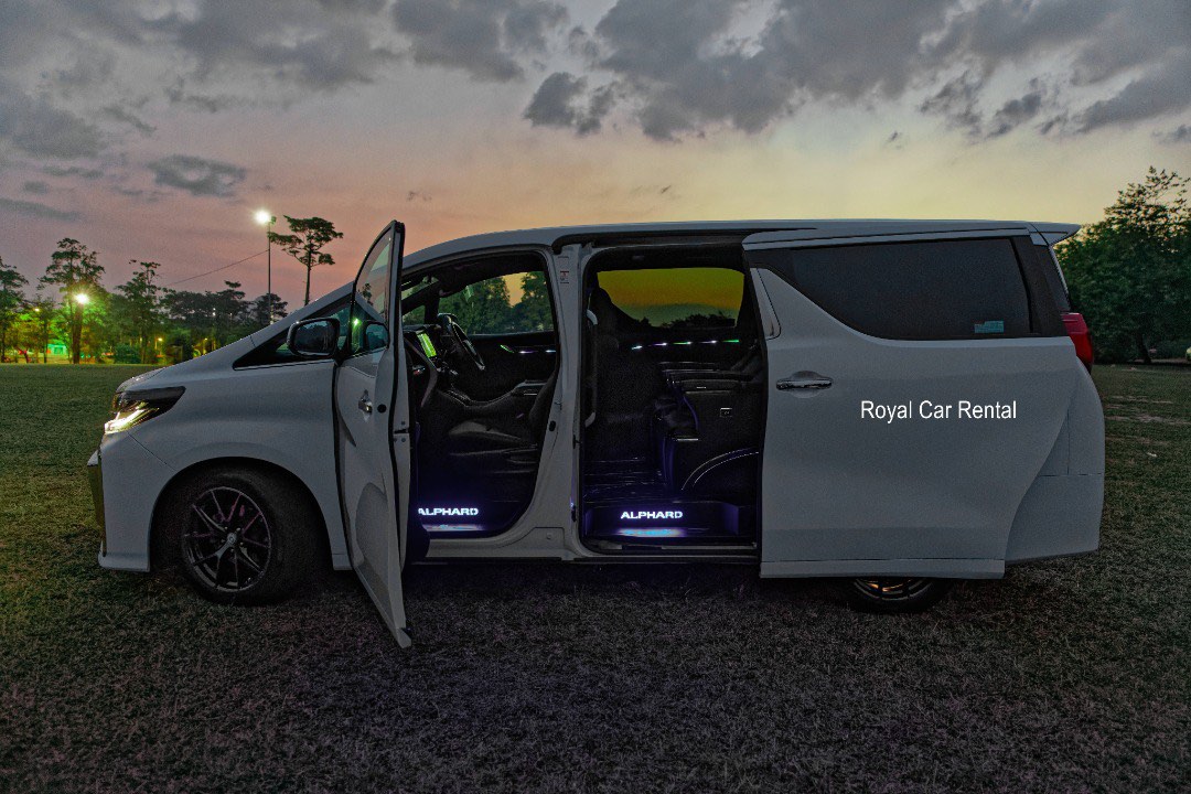 Fully Refurbished Toyota Alphard hybrid 2.5A 7 seater for rental, Cars ...