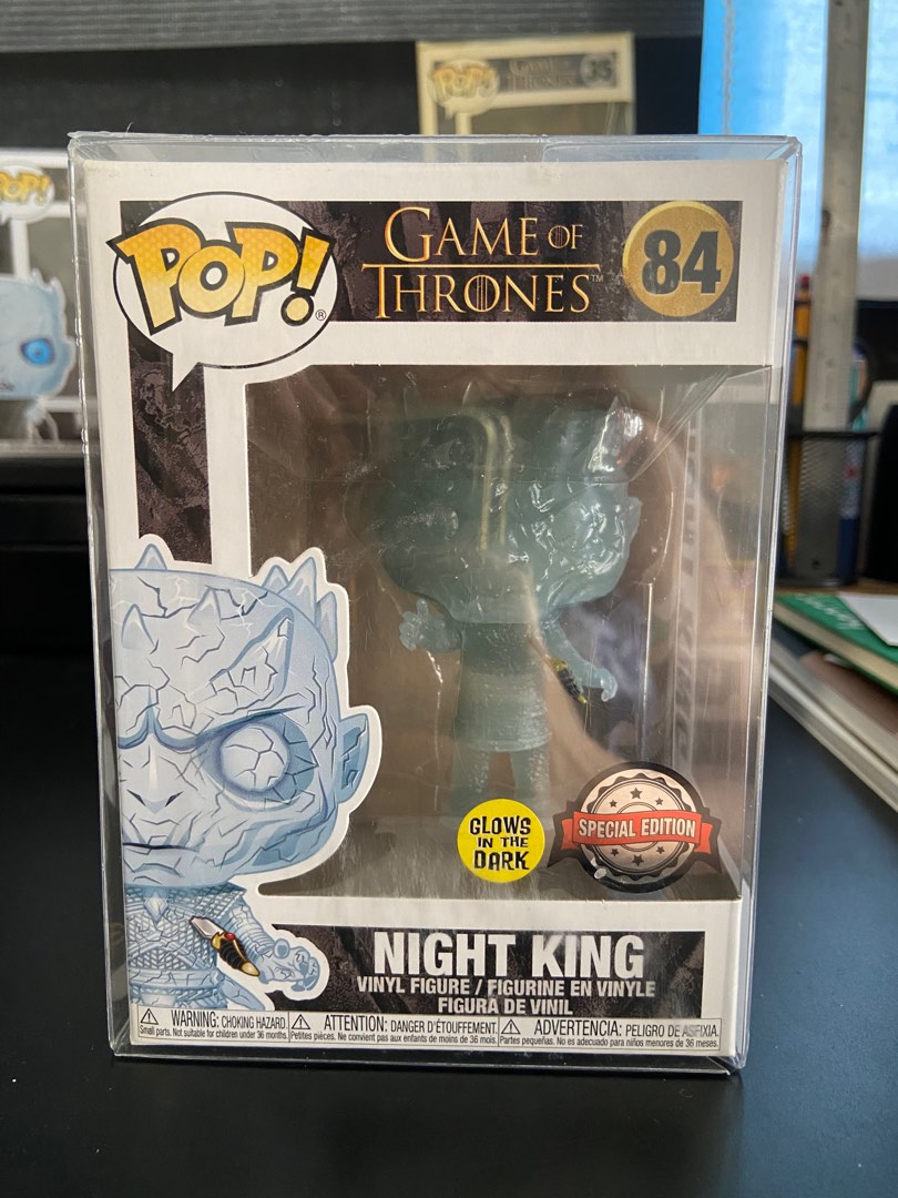 Funko Pop Game of Thrones (GoT) Night King GITD 84, Hobbies & Toys ...