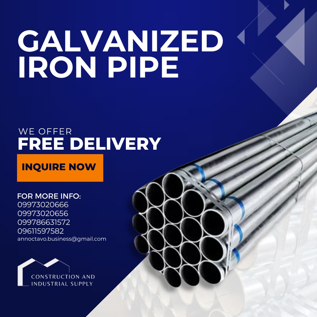 Galvanized Iron | Piping | Construction | Plumbing | Water Supply ...