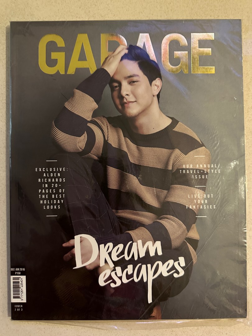 Garage Magazine Alden Richards, Hobbies & Toys, Books & Magazines ...