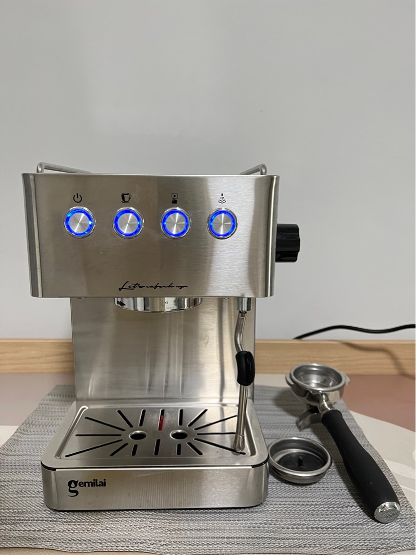 Gemilai Coffee Machine 3005e, TV & Home Appliances, Kitchen Appliances ...