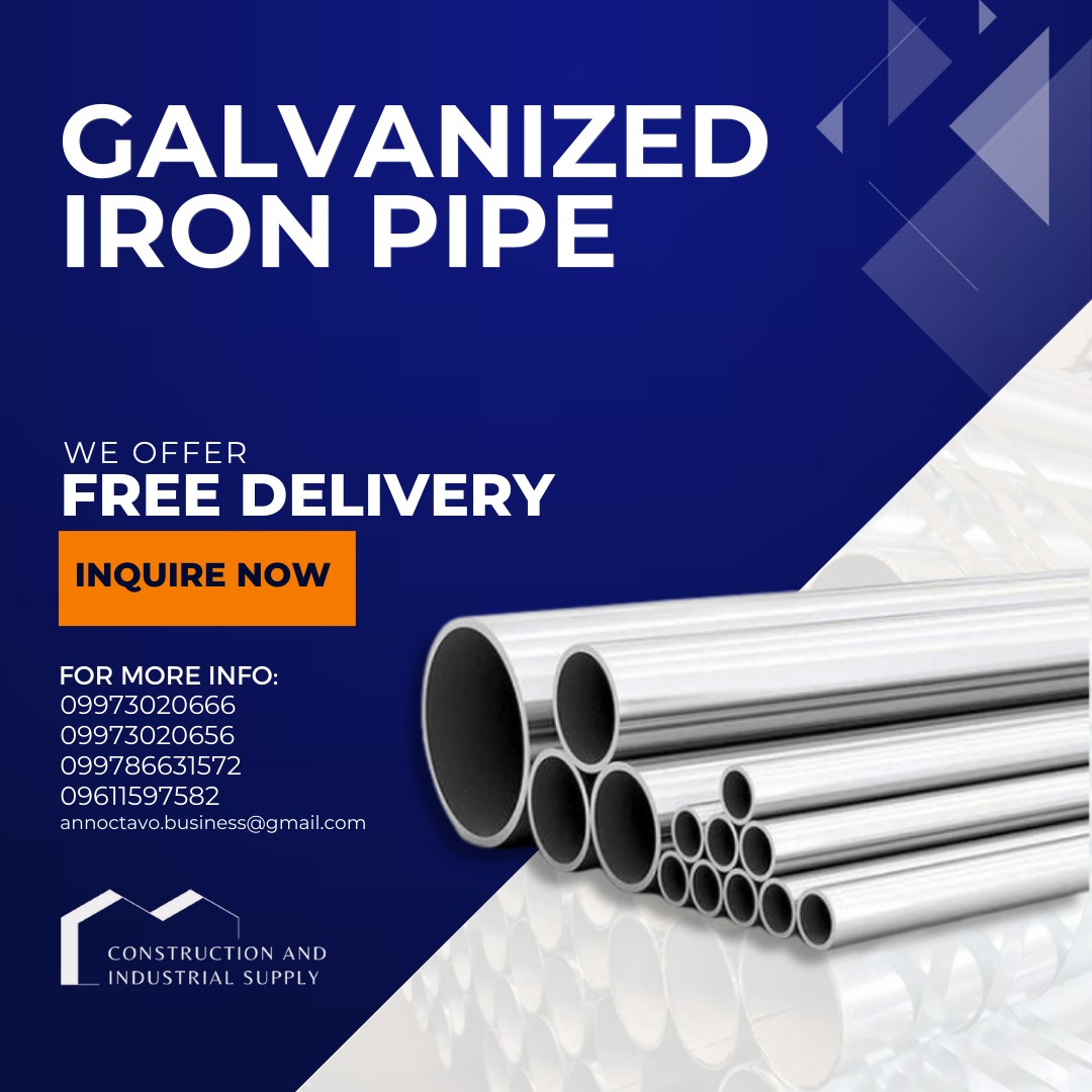 GI Pipes | Galvanized Iron | Piping | Steel Pipes | Building Materials ...