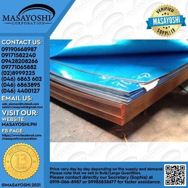 Gi Sheets 0.9mm x 4 x 8 | Plates | Sheets | Steel | Galvanized Iron ...
