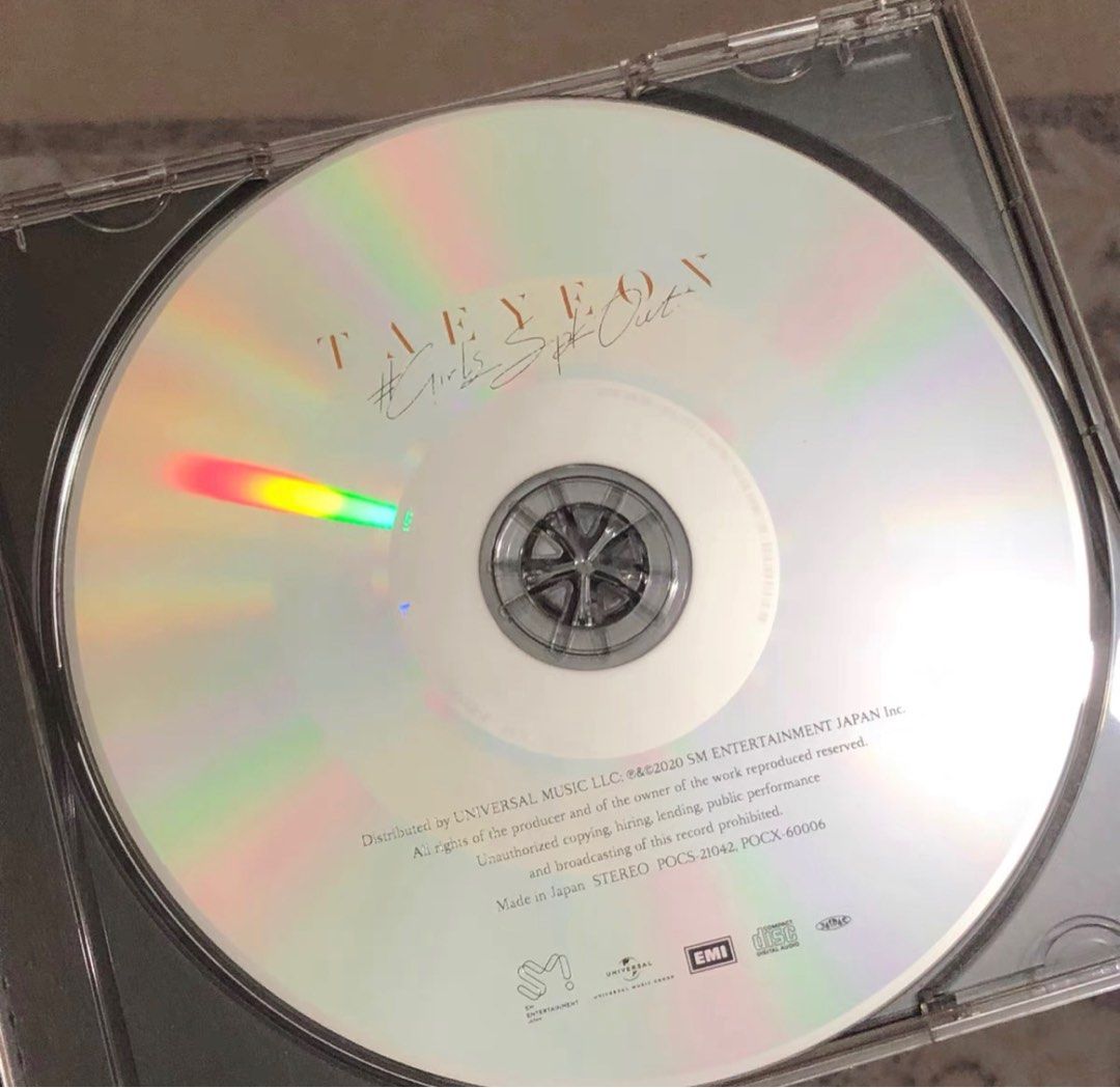 GIRL GENERATION SNSD TAEYEON GIRLS SPK OUT CD, Hobbies & Toys, Collectibles & Memorabilia, K ...