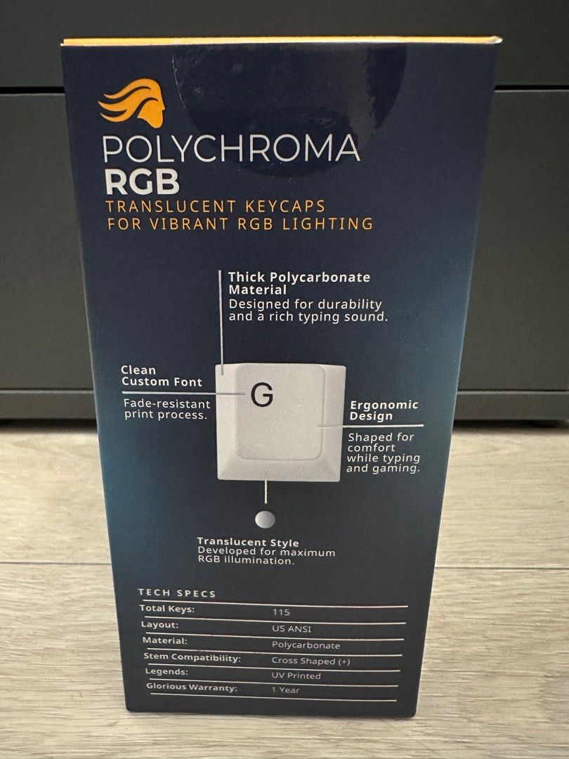 Glorious Polychroma RGB Keycaps [Price Reduced], Computers & Tech ...