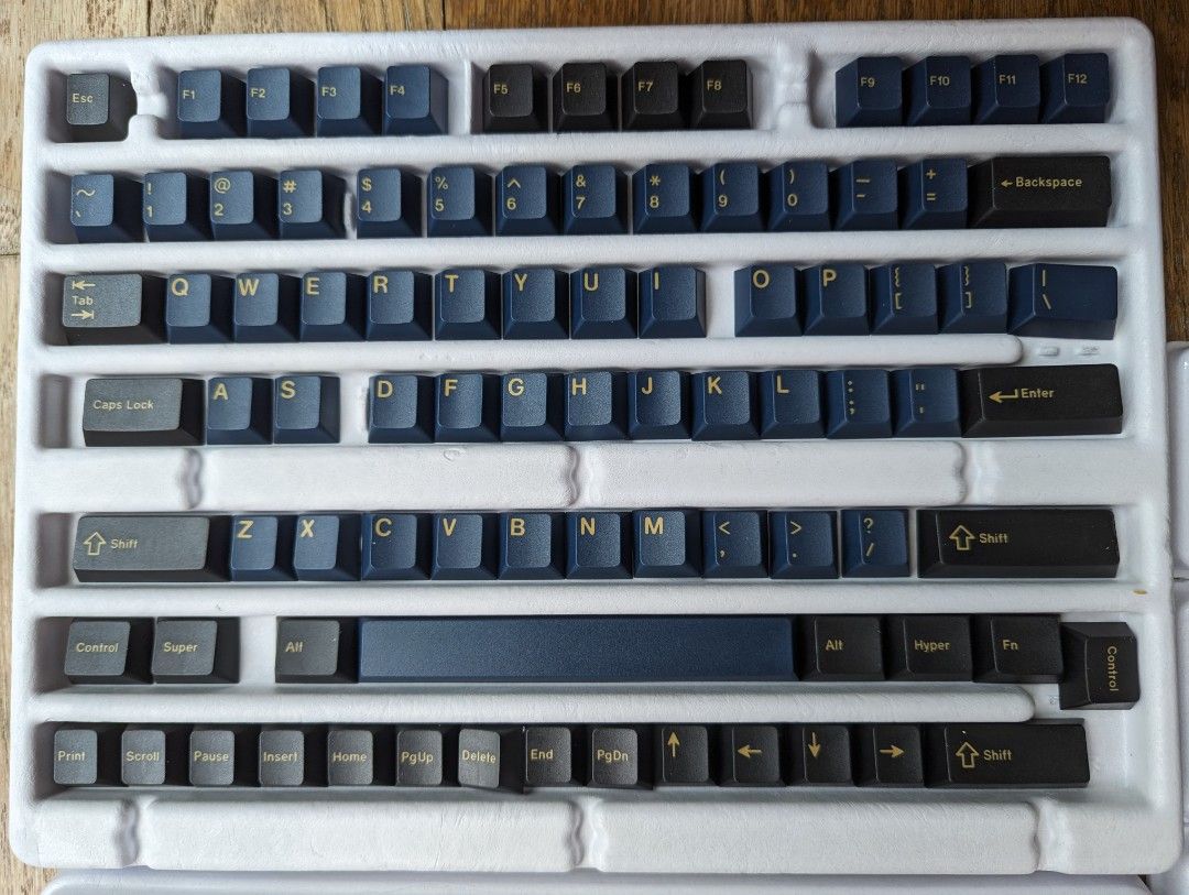GMK Blue Samurai, Computers & Tech, Parts & Accessories, Computer ...