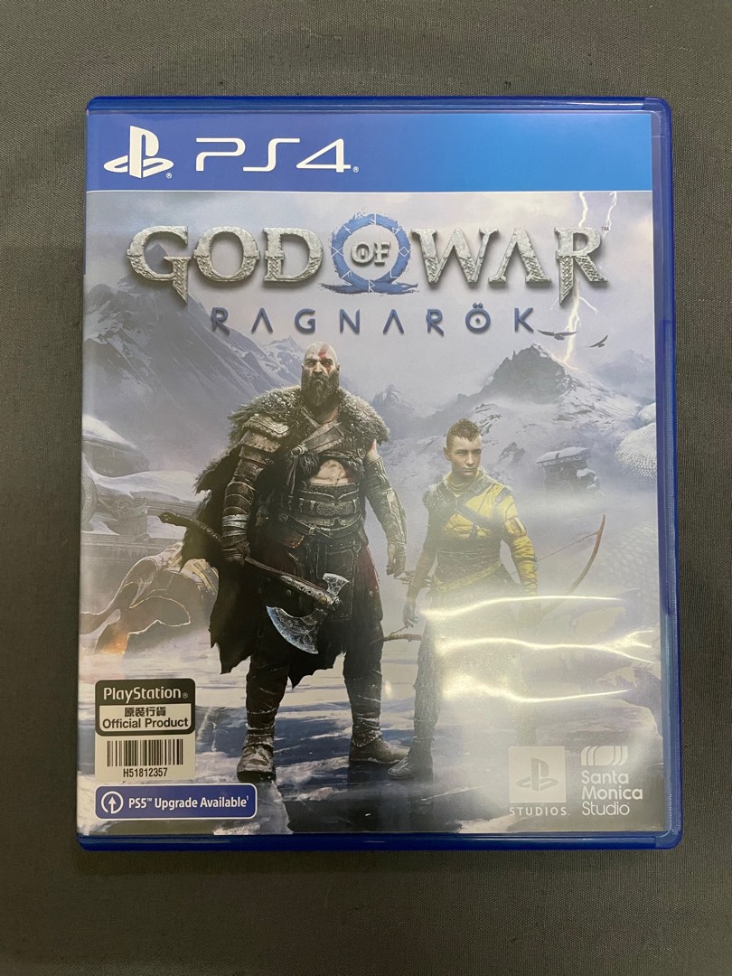 GOD OF WAR RAGNAROK DISC COPY (PS4), Video Gaming, Video Games ...