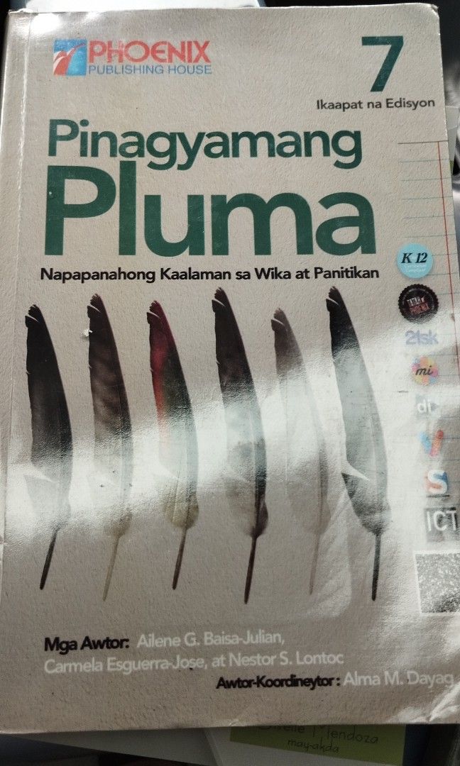 Grade 7 Books and Notebooks 500php each Dr Carlos Lanting School ...