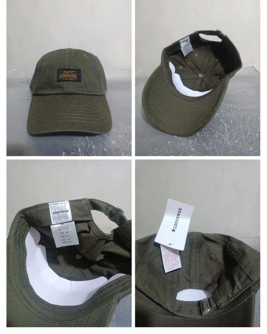 Green chuck taylor cap/hat by Converse japan release, Men's Fashion, Watches & Accessories, Caps ...