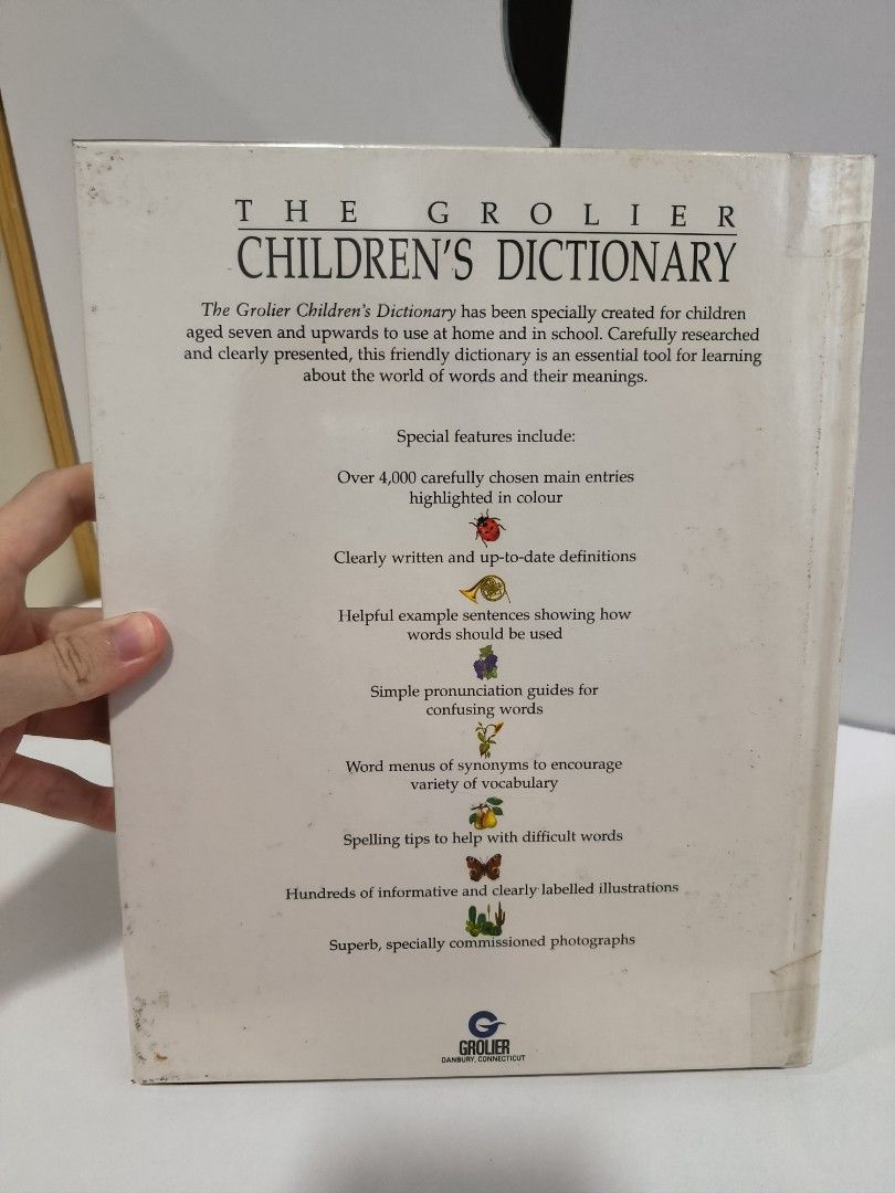 The Grolier children Dictionary, Hobbies & Toys, Books & Magazines ...