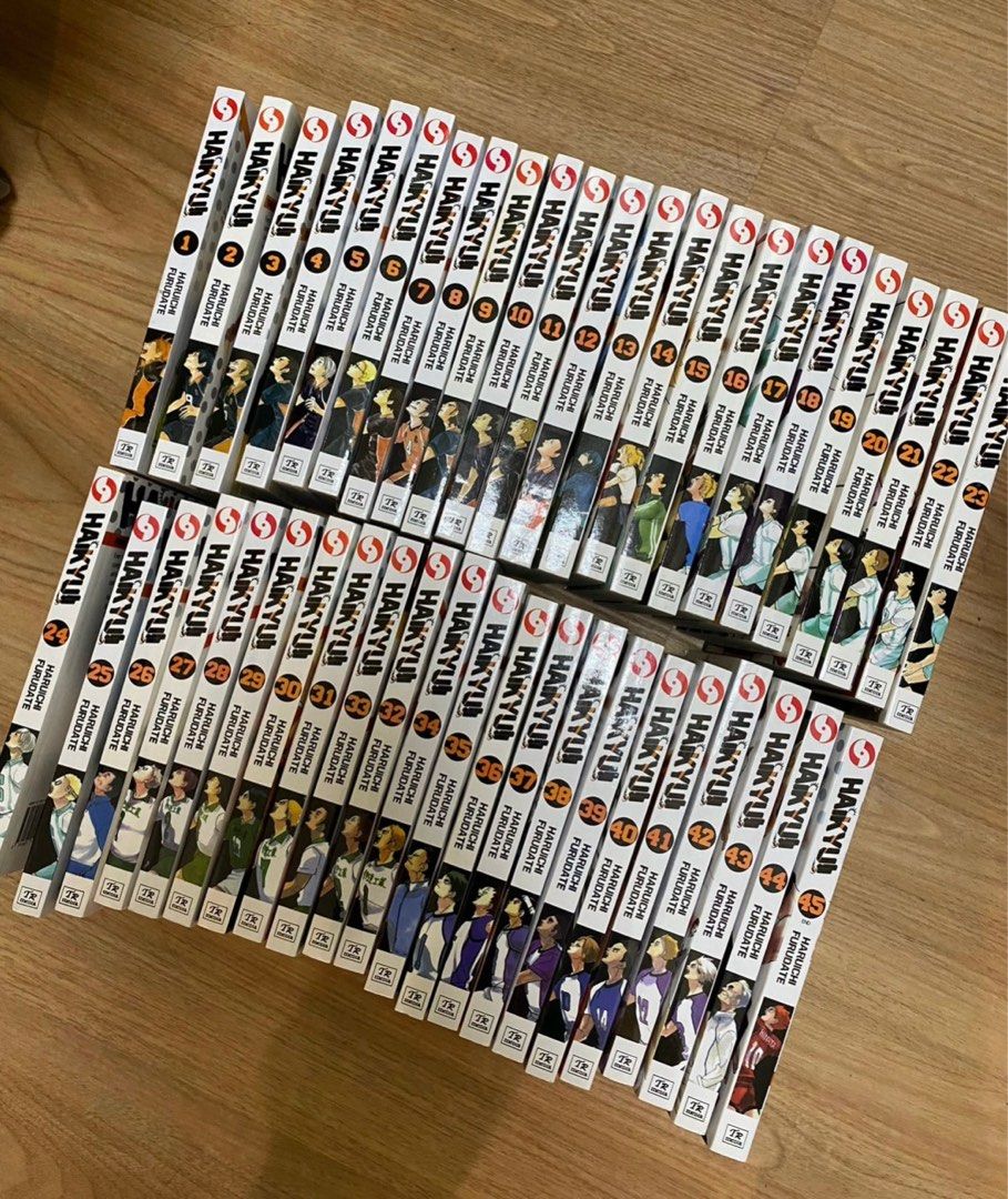 Haikyu!! / Haikyuu Manga (English Version) FULL Vol 1 to 45, Hobbies ...