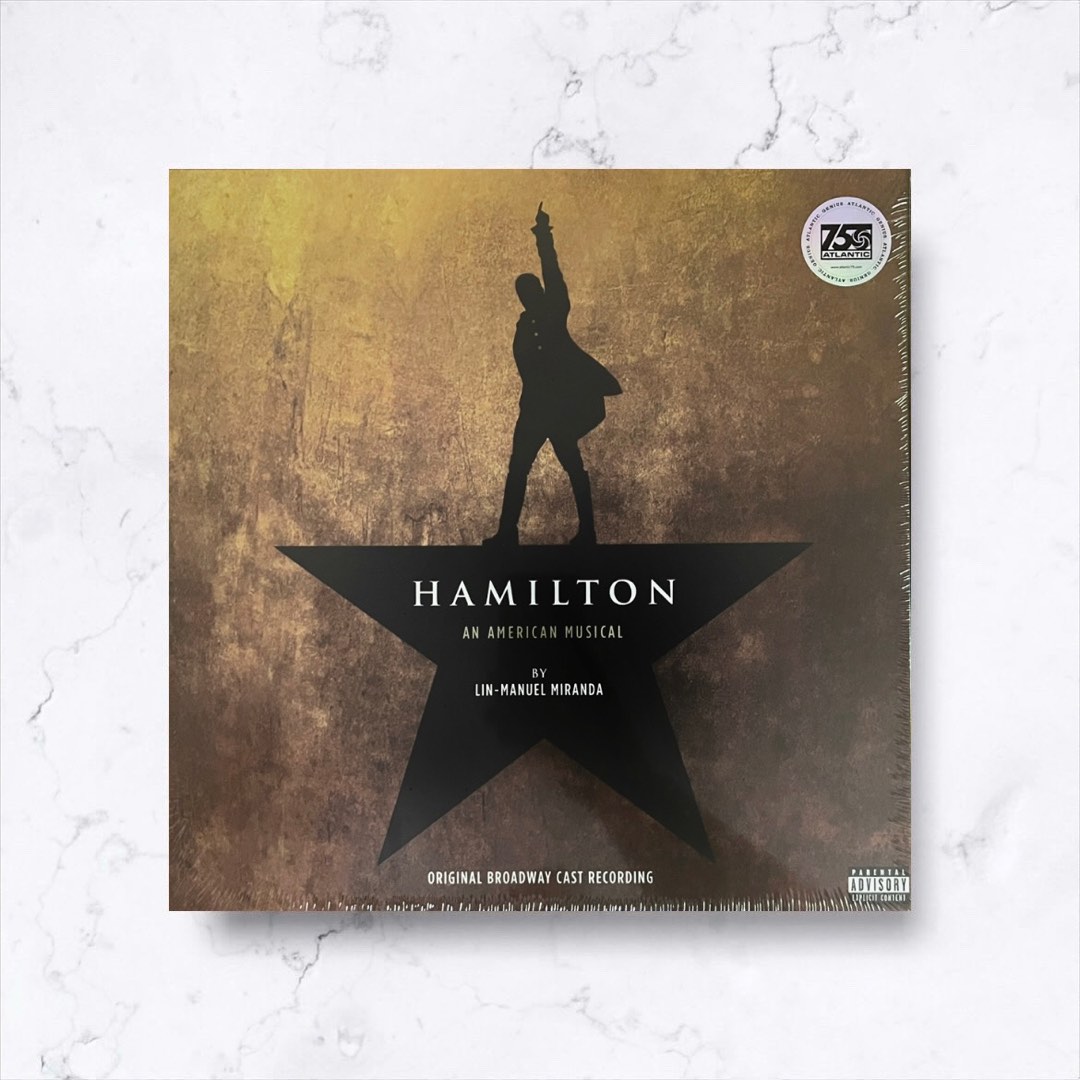 Hamilton - Original Broadway Cast Recording - Vinyl LP Plaka Soundtrack, Hobbies & Toys, Music ...